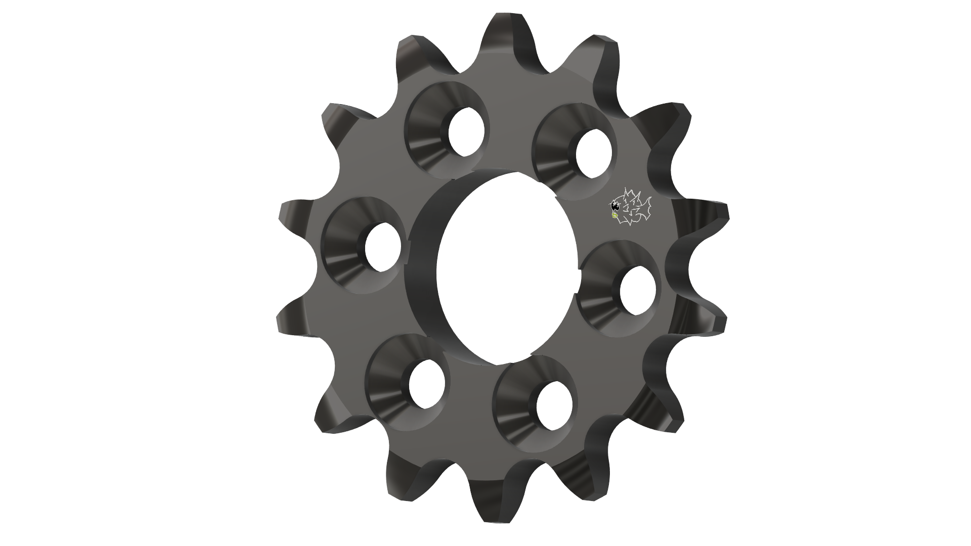 Prickly Jack Shaft Sprocket