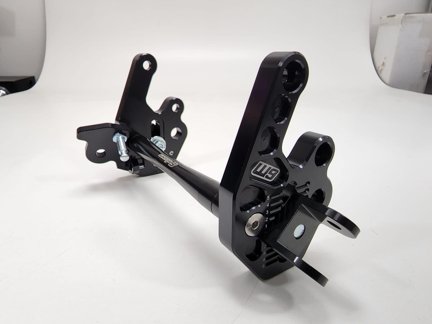 Adjustable Surron Footpeg Mounts with Cross Bar Brace by Warp 9